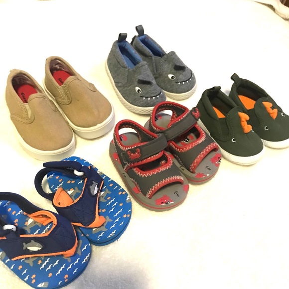 Shoes | 5 Pair Infant Shoes Bundle Size 2 | Poshmark
